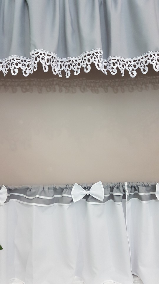 Kitchen set net curtain cafe net curtain various colours modern design ...