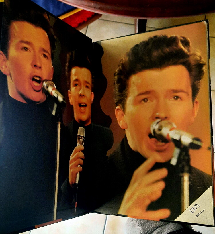 RICK ASTLEY BOOK SPECIAL 1989 | eBay