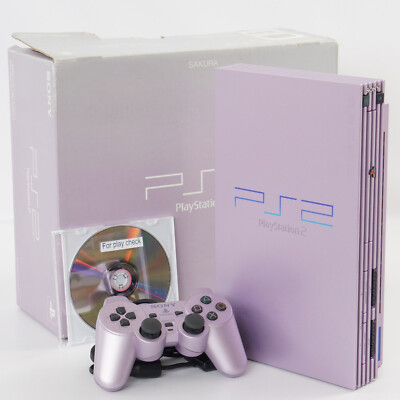PS2 SAKURA Console System Boxed SCPH-39000 Tested Playstation 2 NTSC-J ...