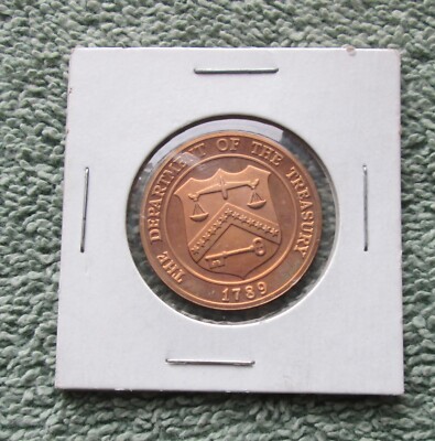 United States Mint The Department Of The Treasury Coin Token 1789 | eBay