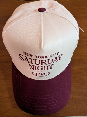 Saturday Night Live 50th Anniversary Promo Snapback Hat SNL New York ...