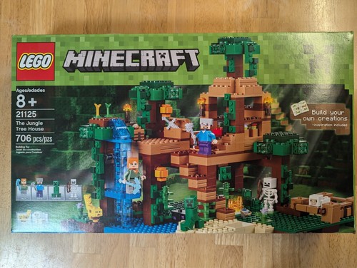LEGO - 21125 Minecraft The Jungle Treehouse - NEW IN BOX | eBay