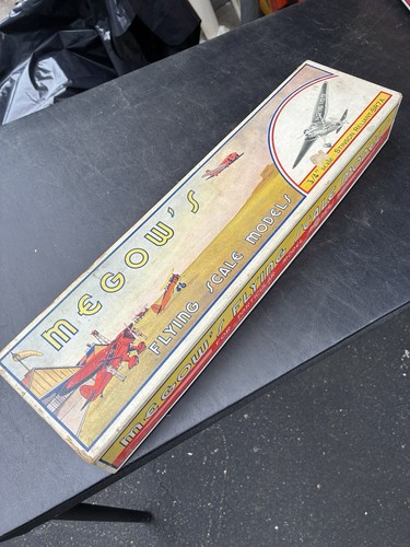 Gorgeous Megows Stinson Reliant Free Flight Balsa Model Airplane Kit | eBay