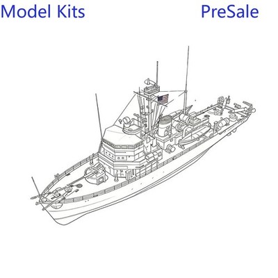 1:700 SSC700160S USS Aggressive CLass Minesweeper Full Hull | eBay
