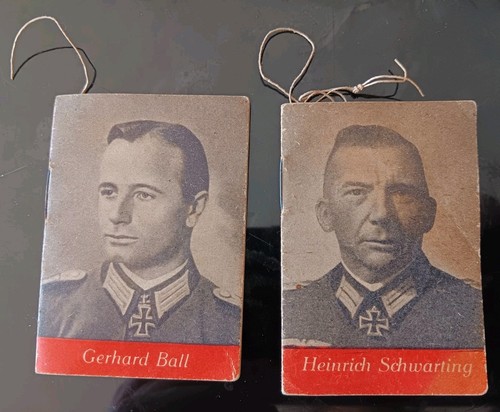 (2) 1939-45 WW2 GERMAN Gerhard Ball, Heinrich Shwarting WEHRMACHT TAGS ...