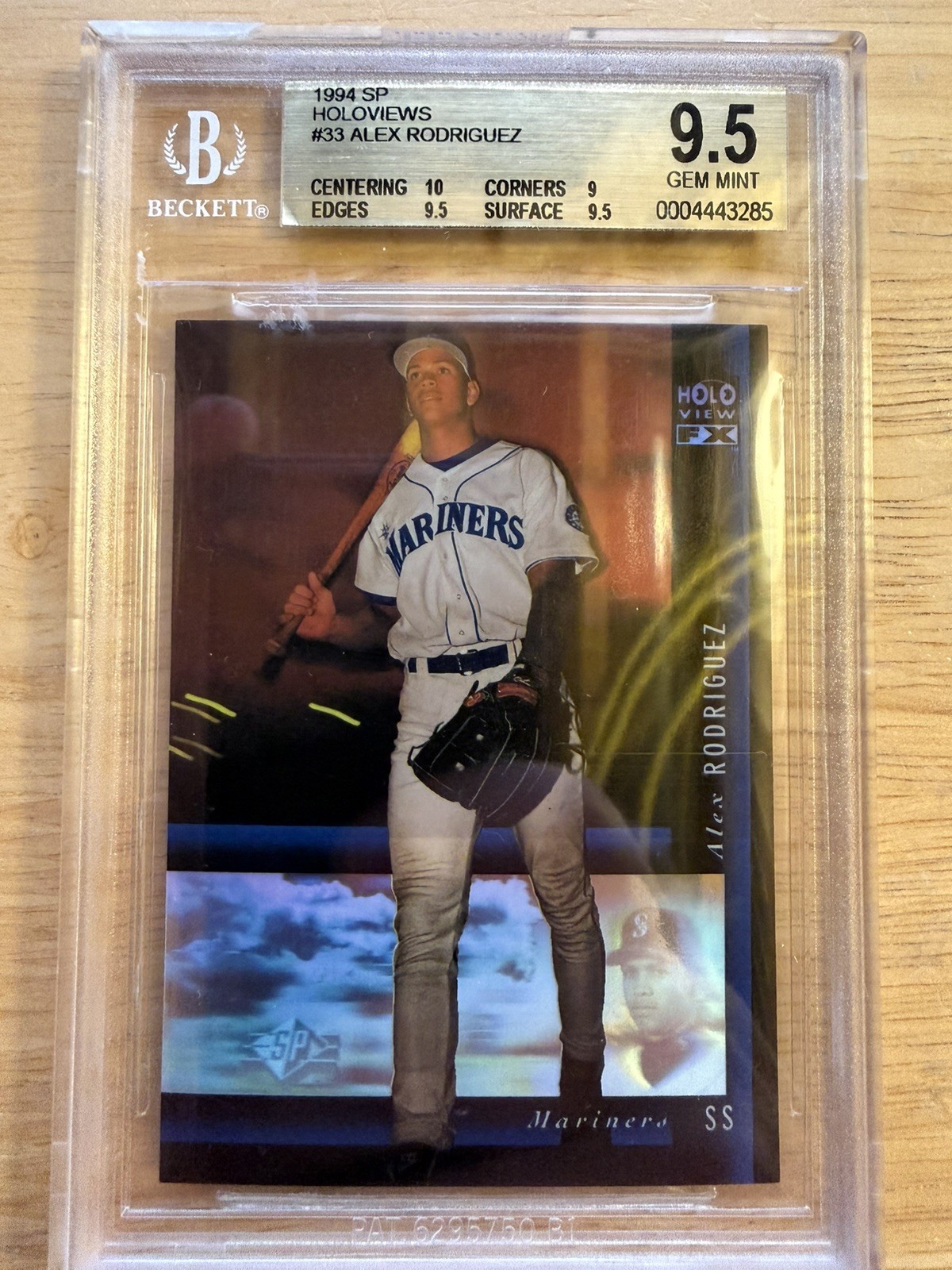 1994 SP Holoviews #33 Alex Rodriguez BGS 9.5 w/sub grades | eBay