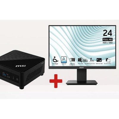 MSI MICROSTAR PC MSI CUBI 5 CEL 4/128G W11P+2412 5205U H/DP 4K 2,5 MON ...