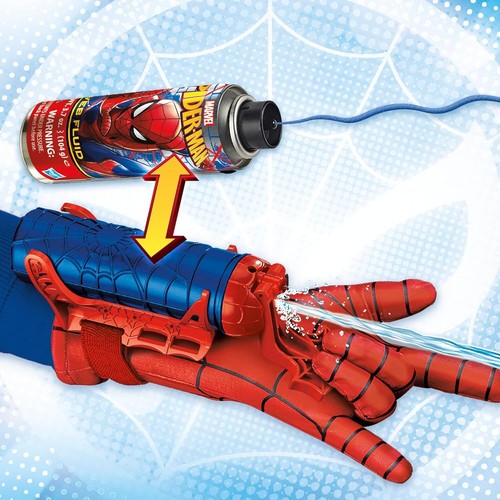 Spider Man Super Web Slinger Web Shooter Glove Water Refillable Marvel ...