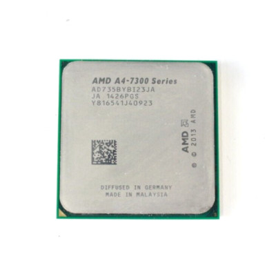 Lot of 10 AMD A4-7300 Series 2-Core CPU @ 3.80GHz Socket FM2 ...