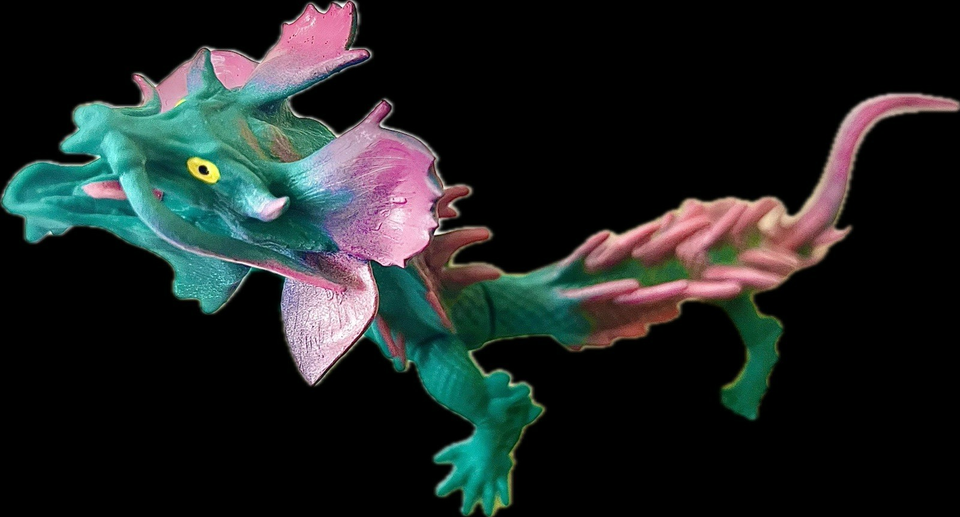 TIAMAT action figure GODZILLA Gojira toy manda sea serpent son vs. Kong ...