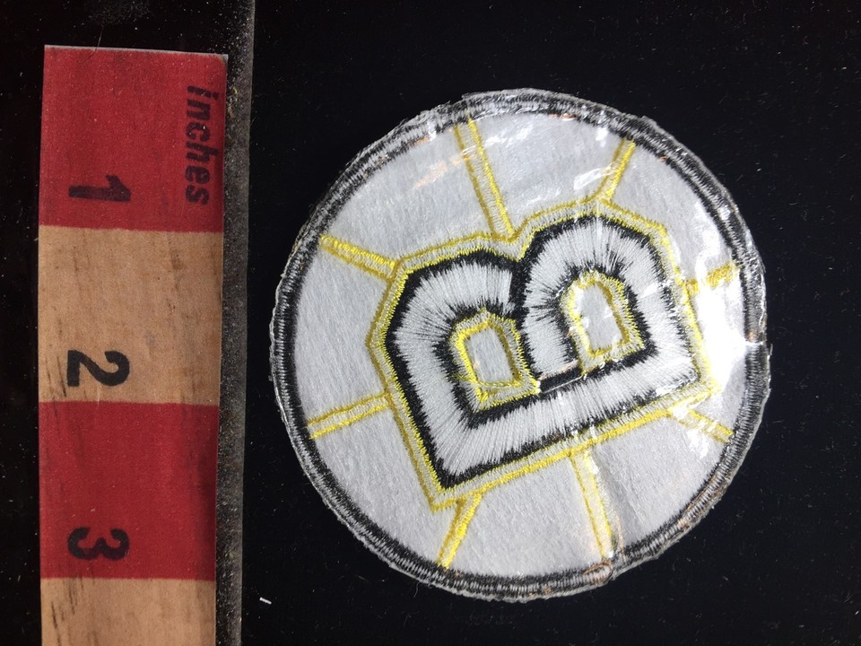 Letter "B" Patch ~ The B Patch Is Yellow, Black, & On White S73J | eBay
