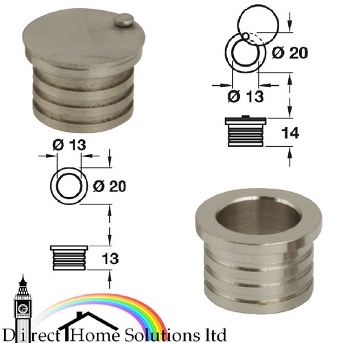 Hafele Escutcheon, Ferrule Or Covered Ferrule For Budget Locks ...