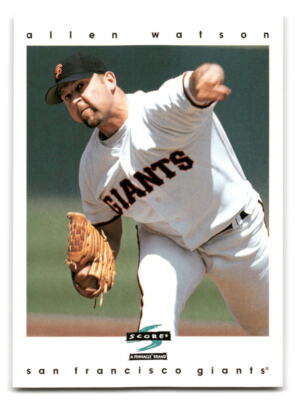 Allen Watson 1997 Score Baseball #78 San Francisco Giants | eBay