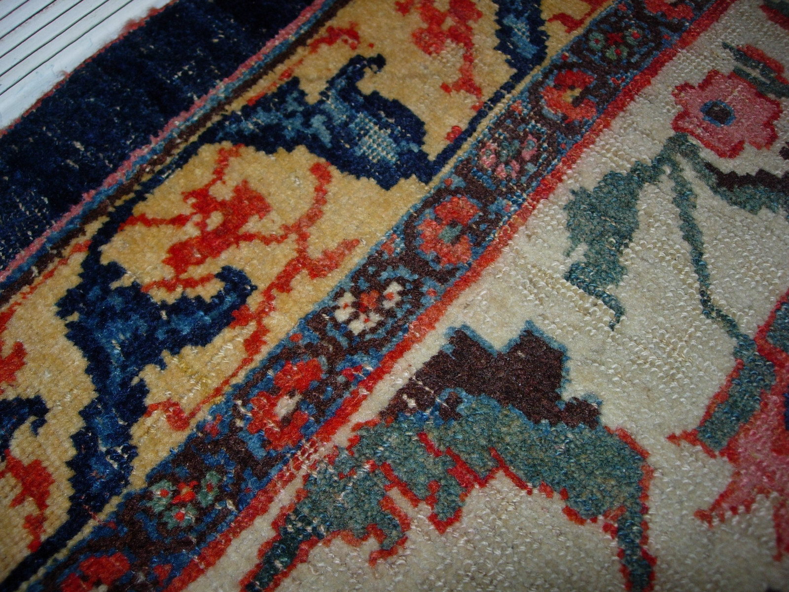 Fine Antique Garrus Bidjar Oriental Rug Palace Size Calyx Allover ...