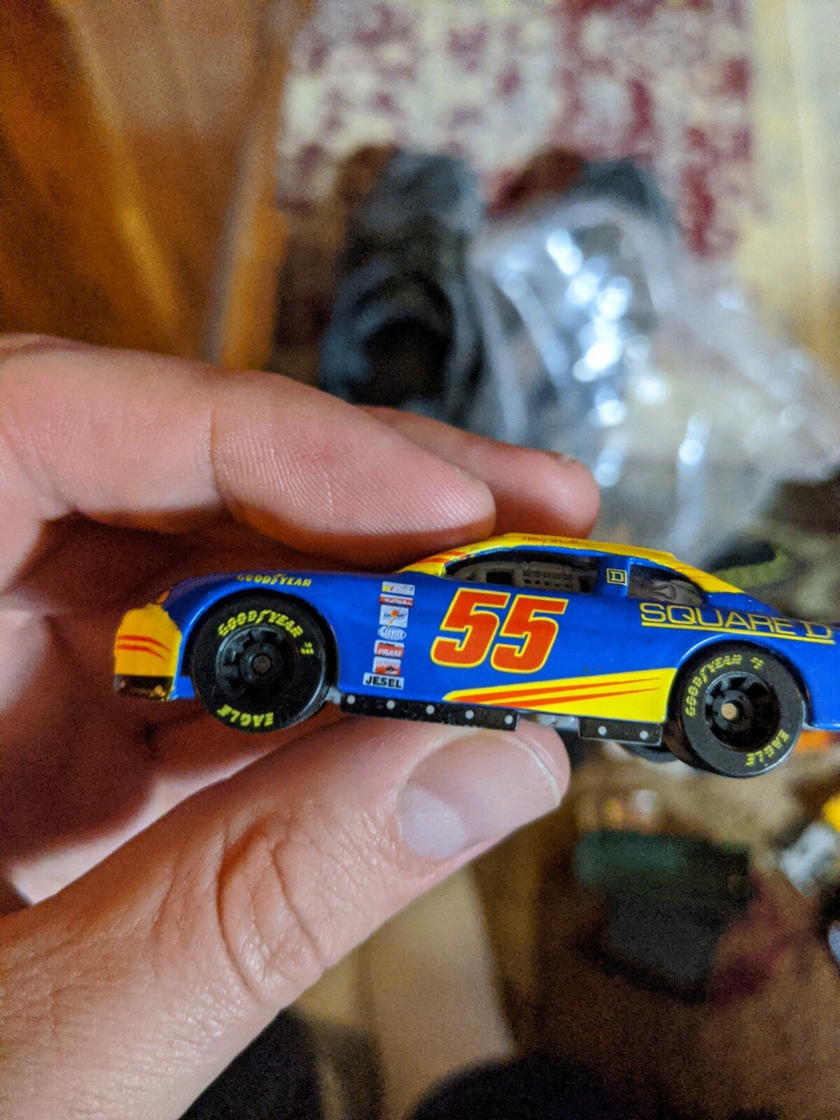 KENNY WALLACE #55 SQUARE "D" CHEVY - RACING CHAMPIONS 1999 ORIGINALS 1: ...