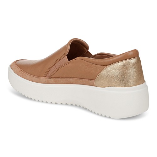 Vionic Kearny Women's Platform Slip-on Comfort Sneaker Macaroon Brown ...