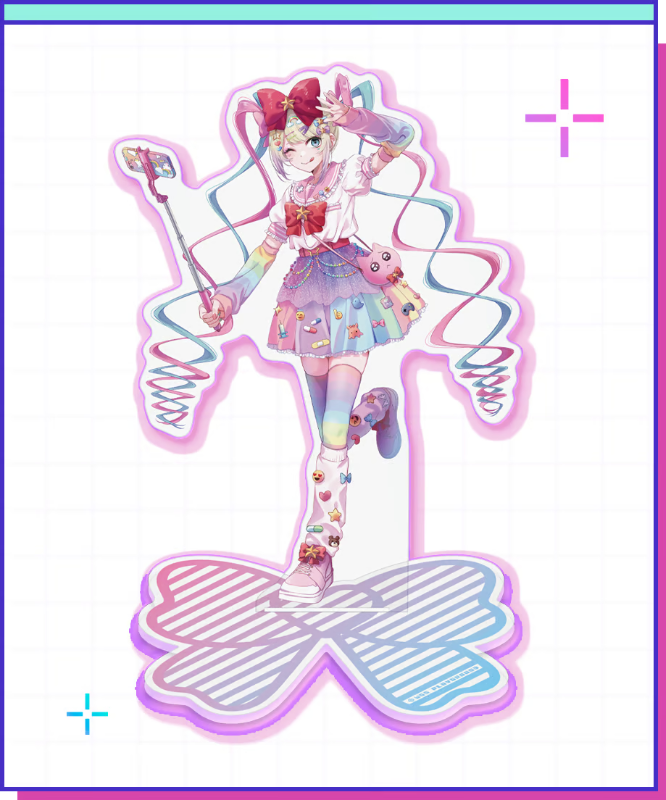 NEEDY STREAMER OVERLOAD Angel-chan Acrylic Stand East-West Pop Up Store ...