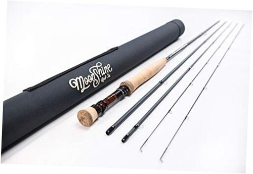 Moonshine Rod Co. Fly Fishing Rod with Carrying Case and 3wt 10'6" ESN ...