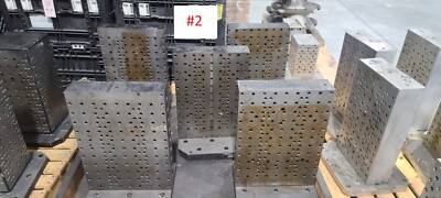 Steel CNC Tombstone. 400mm Base HAAS Bolt Pattern | eBay