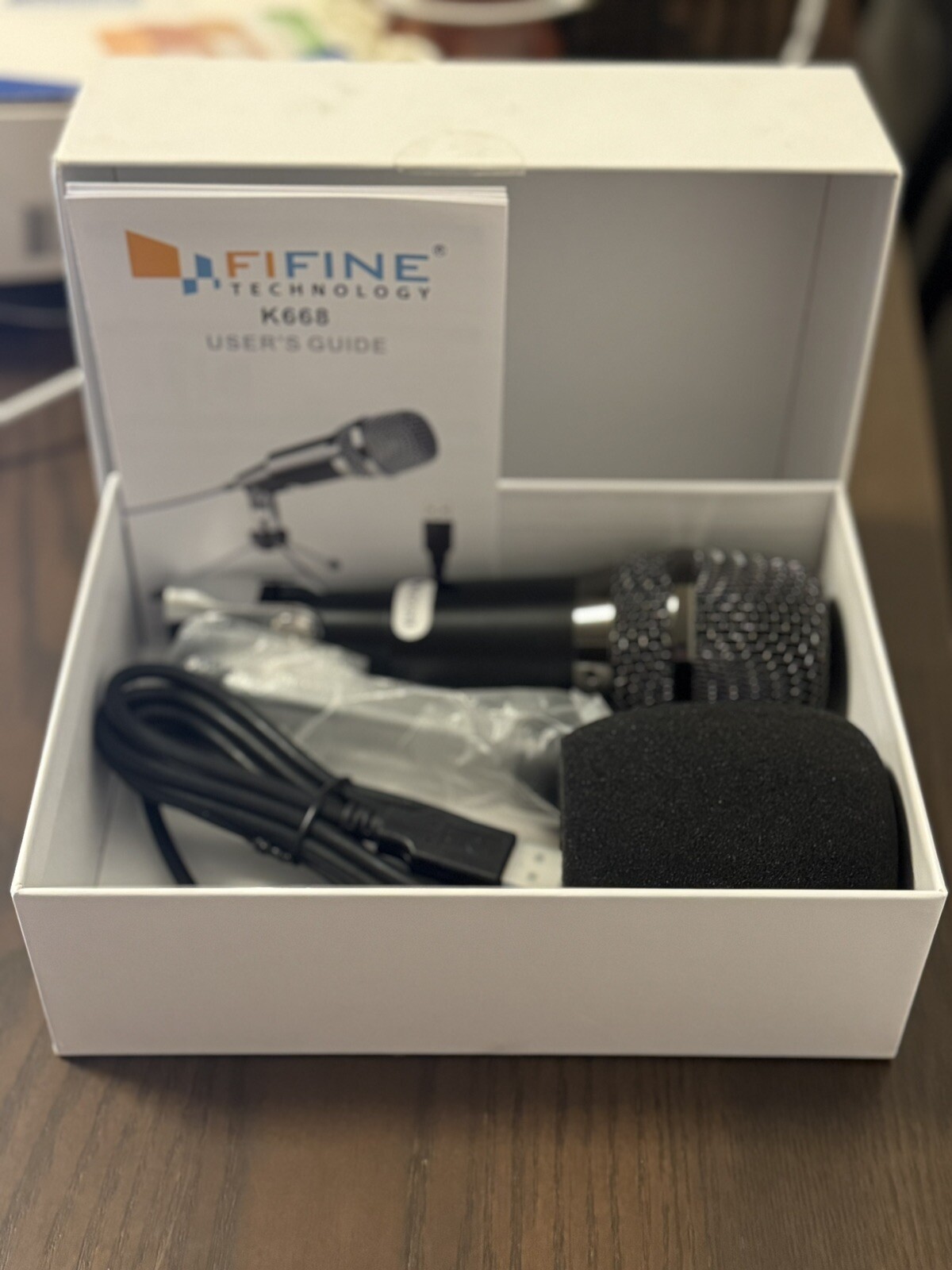 Fifine Technology K668 USB Condenser Microphone | eBay