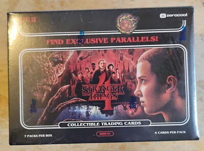 2023 Topps Stranger Things Season 4 Factory Sealed Blaster Box ~ Free ...
