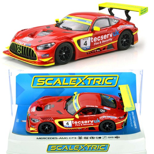 Scalextric Mercedes-AMG GT3 Tecserv UK 1/32 Slot Car C4332 for Carrera ...
