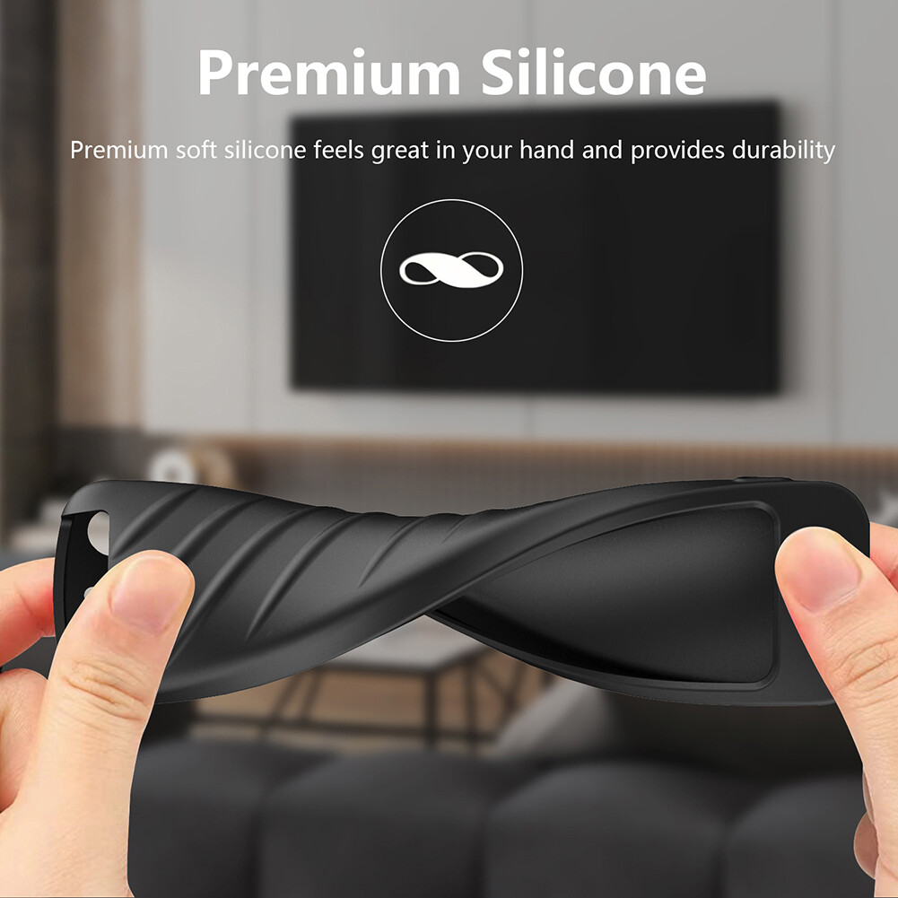 Silicone Remote Control Cover Case for Amazon Alexa Voice Remote Pro ...