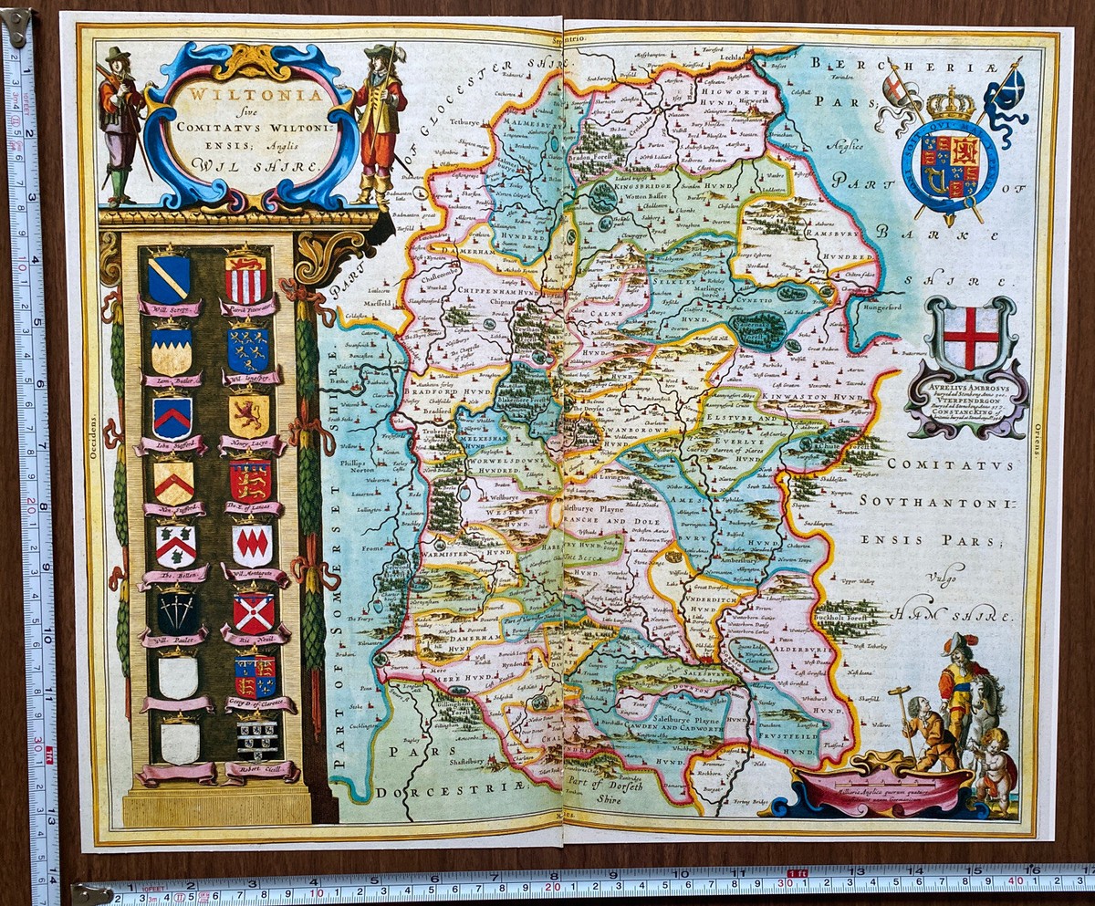 Wiltshire England Map