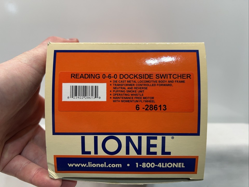 Lionel 6-28613 Reading 0-6-0 Dockside Switcher #1251 LNIB | eBay