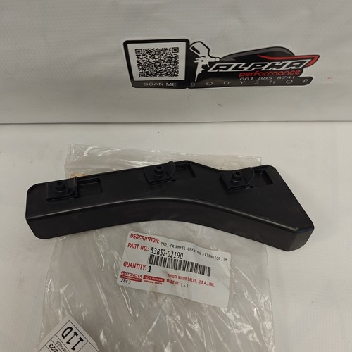 Genuine OEM Toyota 53852-02190 Driver Front Fender Liner Extension ...