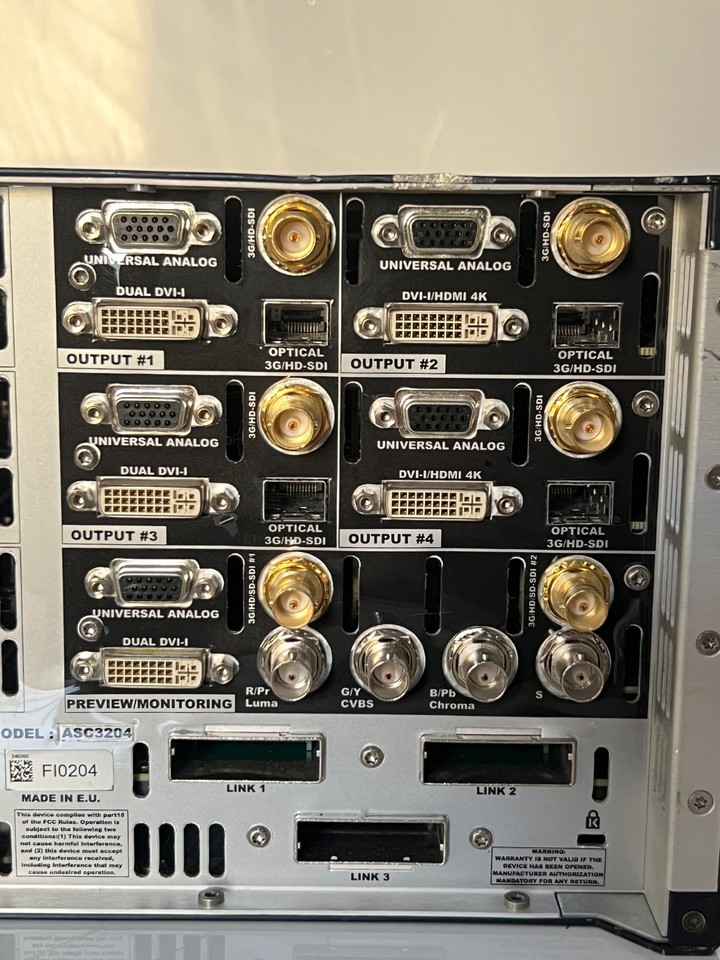 Analog Way Ascender 32 4K Switcher ASC3204-PL | eBay