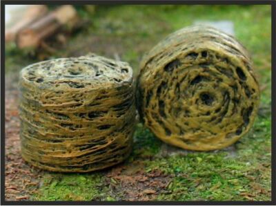 NINIVE 133H Set 4 round Bales Of Hay for Plastic Diorama Rail H0 1:87 ...