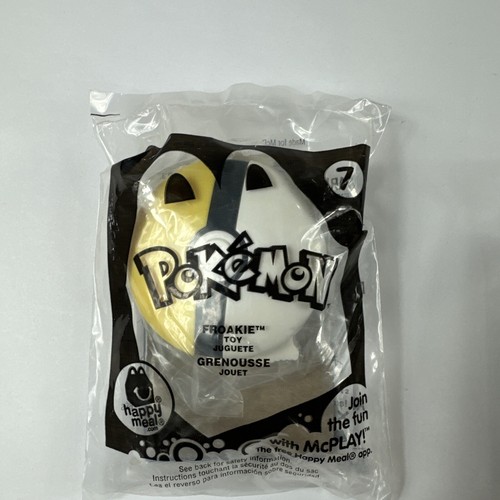 MCDONALDS HAPPY MEAL POKEMON DISC LAUNCHER #7 FROAKIE 2014 TOY NEW ...