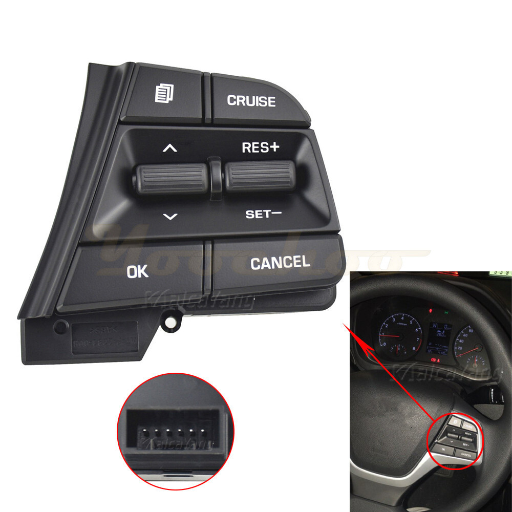 96700-F2210 For Hyundai Accent Elantra Steering Wheel Cruise Control ...