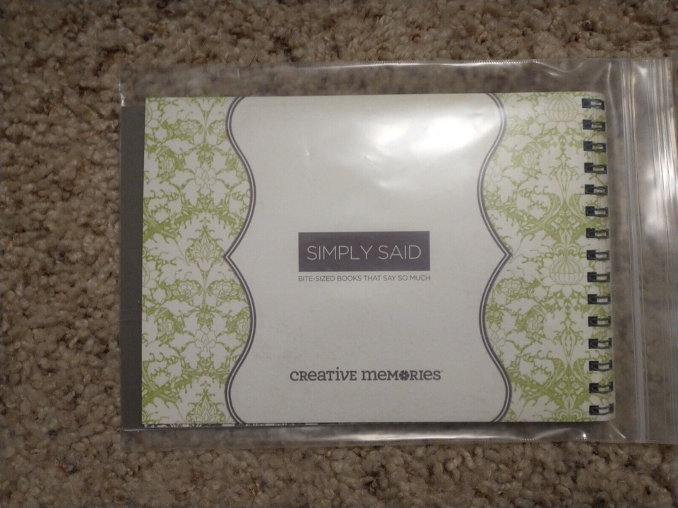 Creative Memories Simply Said Book Dear Mom | eBay