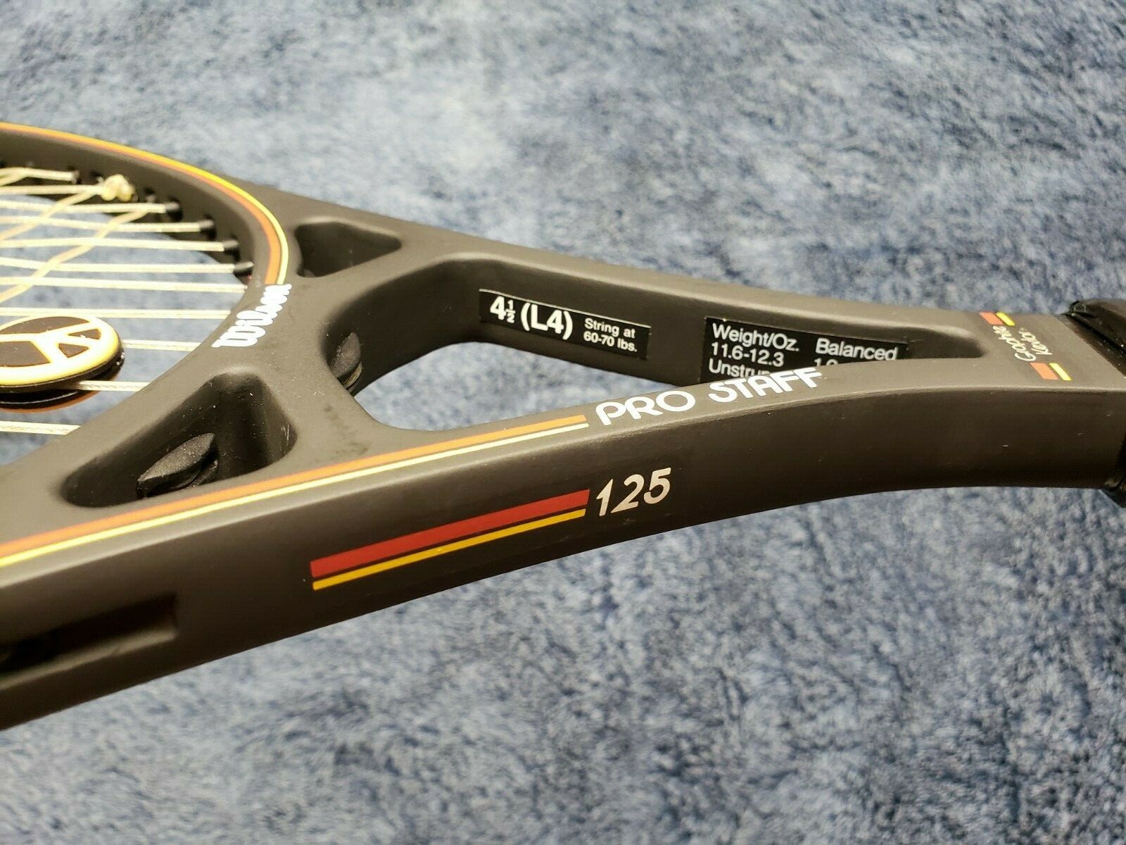 A Very Rare Wilson Pro Staff 125 "st.vincent" in Near Mint Condition 4 ...