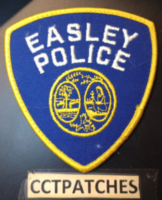 EASLEY, SOUTH CAROLINA POLICE (BLUE) SHOULDER PATCH SC | eBay