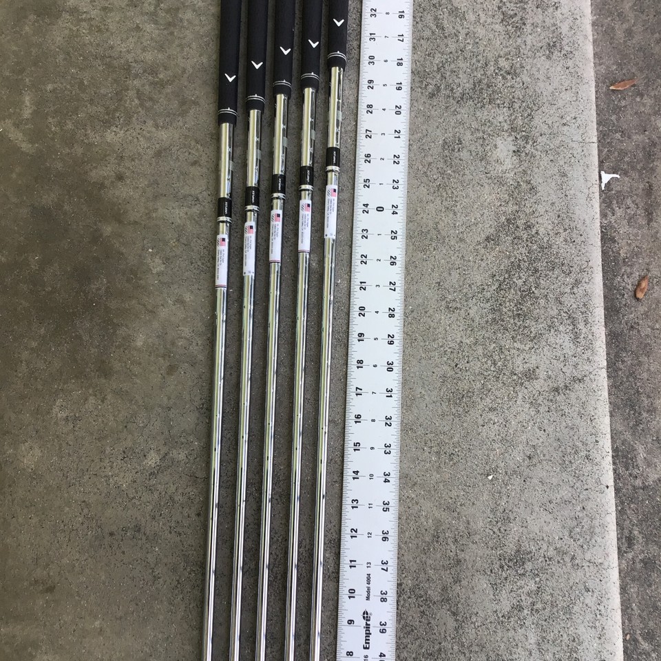 Callaway Diablo Forged 5-9 Iron Set, RH, Nippon Uniflex Steel Shafts 5 ...
