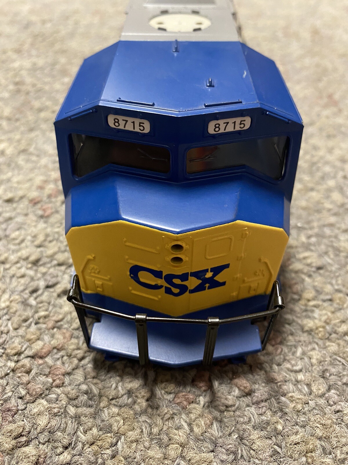 + MTH O Gauge RailKing CSX #8715 SD-60M Diesel Engine Shell For Parts ...