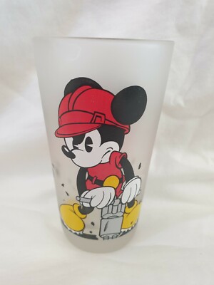 Mickey Mouse Monkeys Of Melbourne Macho Large Frosted Drinking Glass ...