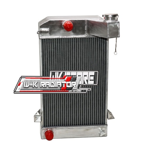 Aluminum Radiator fit Triumph TR2/TR3/TR3A/TR3B MT 1953-1957 1954 1955 ...