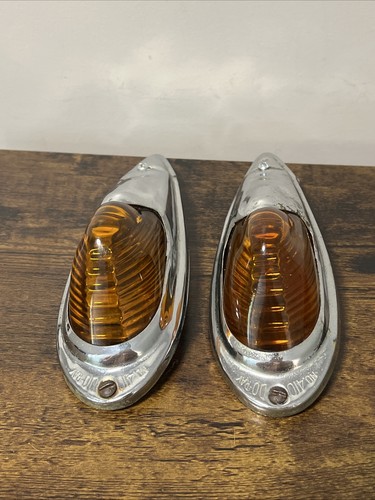 VTG Do-Ray 410 Truck Cab Clearance Marker Lights Amber Glass Lens ...