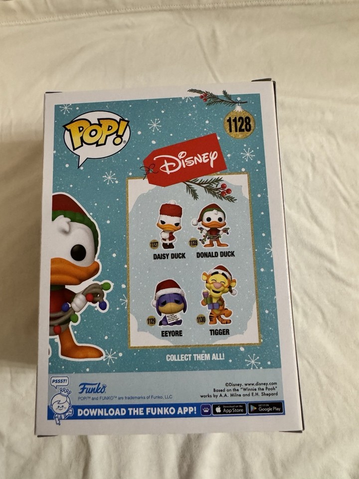 Donald Duck Funko Pop! Disney 1128 Holiday Pop Vinyl Figures | eBay