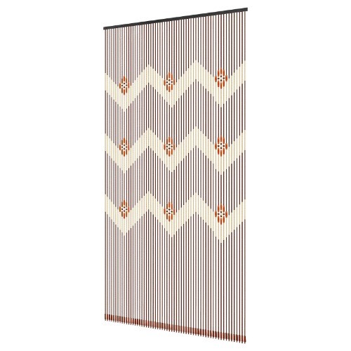 Bamboo Wood Beaded Curtain Colorful Bead String Curtain Simple ...