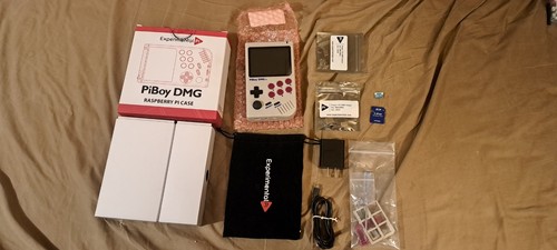 Experimental Pi Piboy DMG with HDMI Kits and 256GB Micro SD and 1GB SD ...