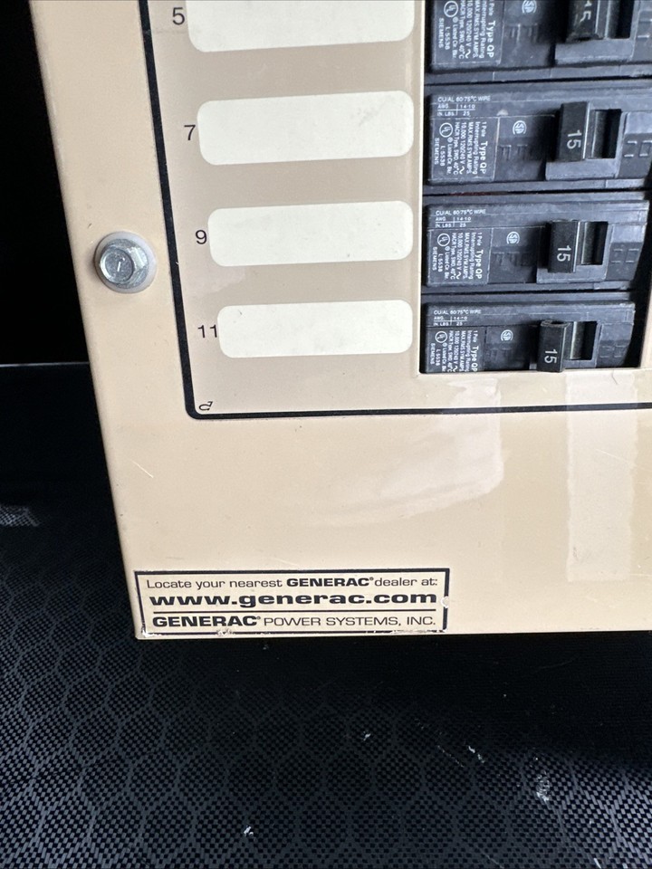 GENERAC GUARDIAN , Automatic Transfer Switch & Load Center, | eBay