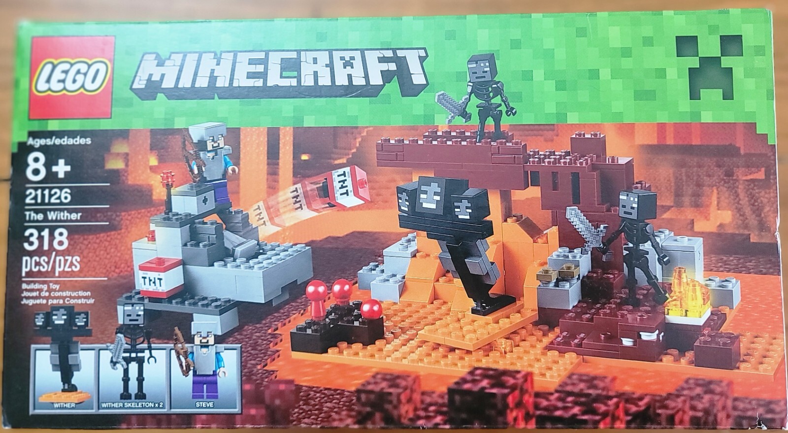 Minecraft Lego Wither Skeleton