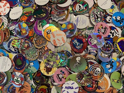 Pogs LOT OF 10 Vintage Milk Caps. Unsold Inventory From The 90s ...
