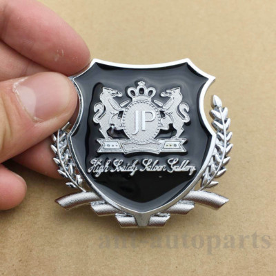 Metal JP Junction Produce VIP Emblem Car Trunk Window Side Decal ...