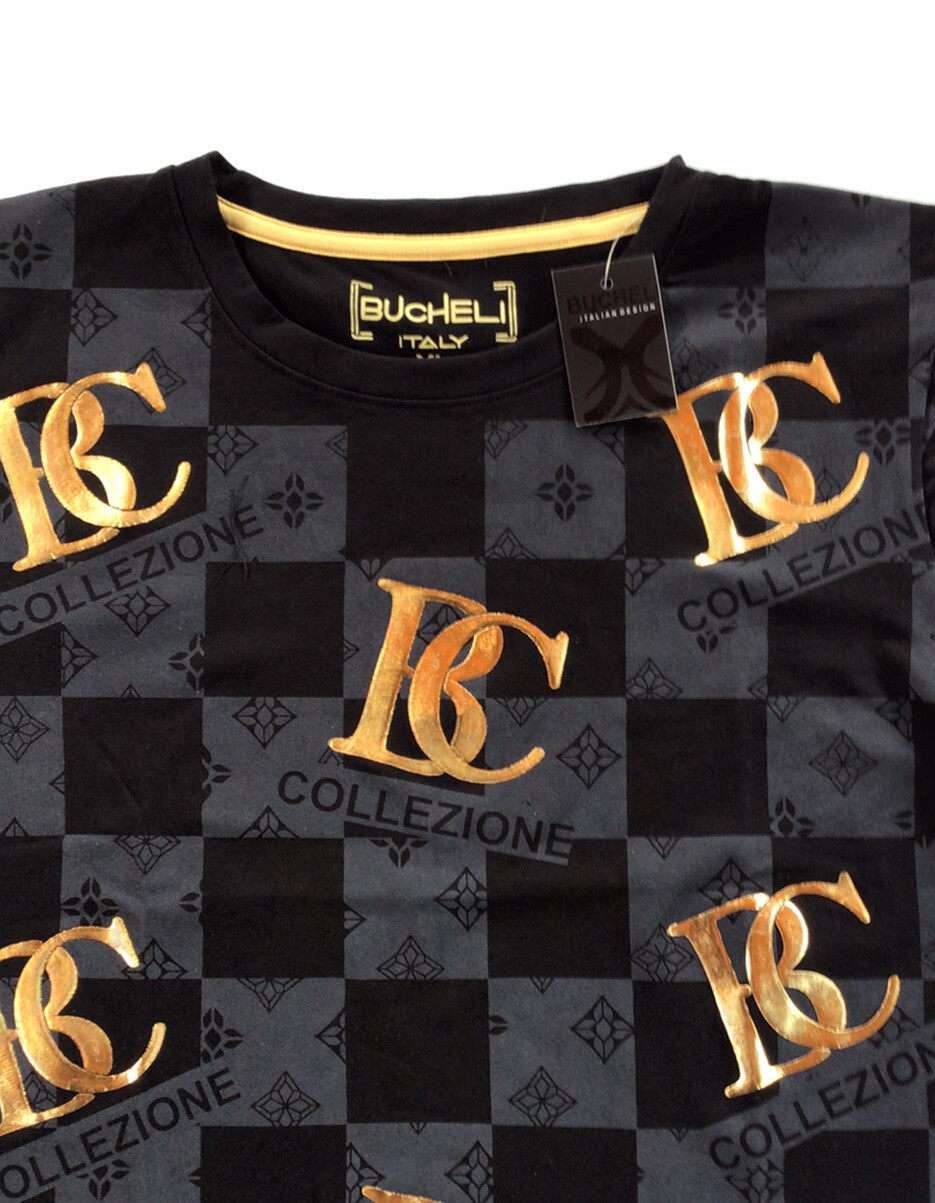 Men’s Bucheli T Shirt,Soft Cotton,Stretch,Italian Style L XL 2XL….E4.B ...